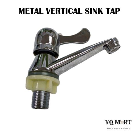 Metal Vertical Sink Tap Sink Tap Kepala Paip Paip Sinki Kepala Paip Sinki Tandas Lazada