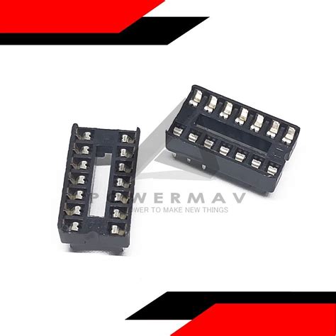 2pcs 14 Pin Ic Socket Holder Powermav Electronics Store