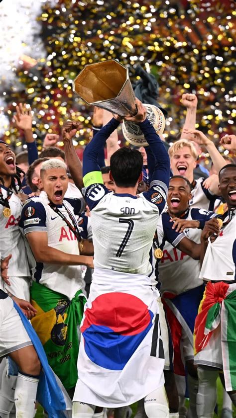 토트넘 유로파 리그 우승 스마트폰 배경화면 Mlbpark