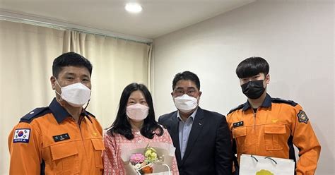 폭설 속 구급차서 응급분만…새 생명 받은 제주 구급대원들