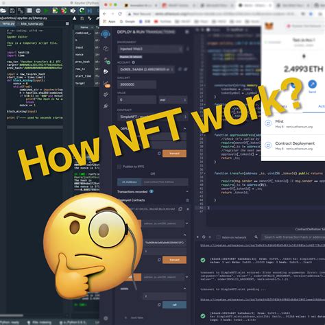 How Nft Works Blockchain Justin Tsui