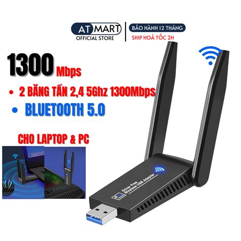 Usb Thu Wifi Mbps Bluetooth C D U Gi P K Ch S Ng Wifi L N Ghz Mbps Cho Laptop Pc