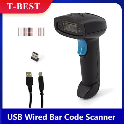 1D Barcode Scanner Handheld USB Wired Bar Code Rea Grandado