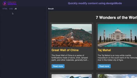 how to modify pages with designmode shripal soni posted on the topic linkedin
