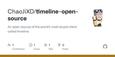 Github Chaojixdtimeline Open Source An Open Source Of The Worlds Most Stupid Client Called