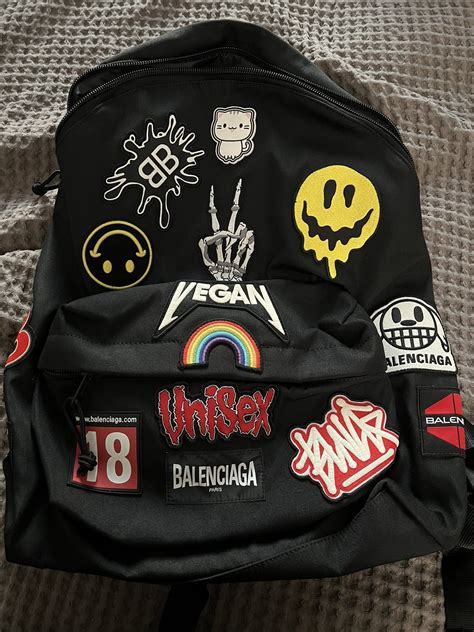 Balenciaga Balenciaga Gamer Patch Backpack Grailed