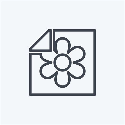 Icon Wallpapers Suitable For Mobile Apps Symbol Line Style Simple Design Editable Design