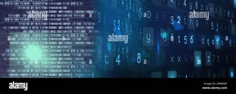 Computer Code Processing Over Blue Background Technology Programming And Computer Coding