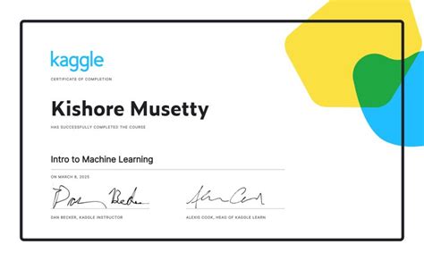 Machinelearning Ai Kaggle Datascience Learningjourney Ml Neverstoplearning Tech