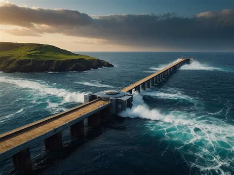 Tidal Power 4 Premium Ai Generated Image