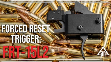 FRT Forced Reset Trigger FRT L In Action VS Full Auto YouTube