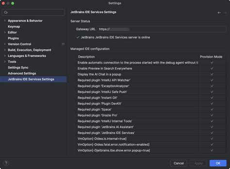 User Guide Explore Provisioned Configurations And Plugins Ide