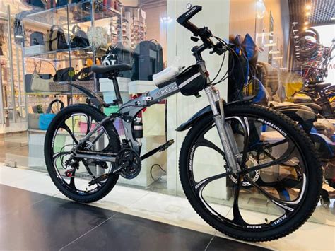 Складной горный велосипед на дисках Yoyodis городской 26 дюймов взрослый мужской и женский