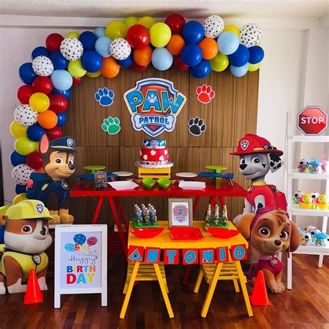Decoracion Paw Patrol Niño Reglas Y Normas Apa