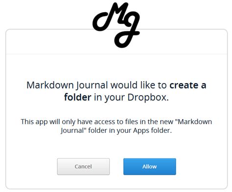 Markdown Journal
