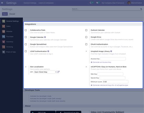 Odoo Map Widget WebKul