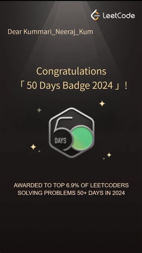 Neeraj Kumar On Linkedin Leetcode Problemsolving Codingjourney