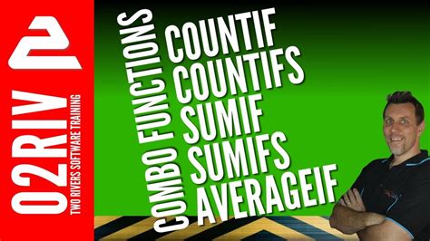 COUNTIF COUNTIFS SUMIF SUMIFS AVERAGEIF YouTube