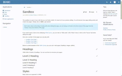 Xwiki On Linkedin With The Latest Xwiki Update 12 3 You Can Now Edit Wiki Pages In Place…