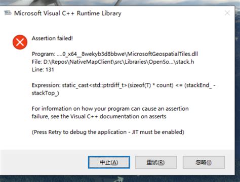 Assertion Failed · Issue 4395 · Flybywiresimaircraft · Github