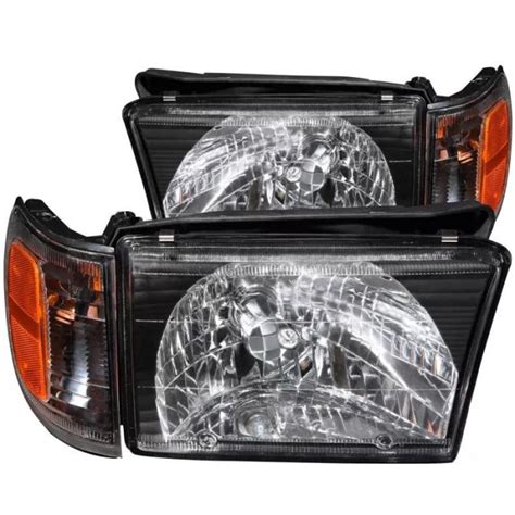 Anzo Usa Crystal Headlight Set Toyota 4runner 1999 2002 Anzo 111077