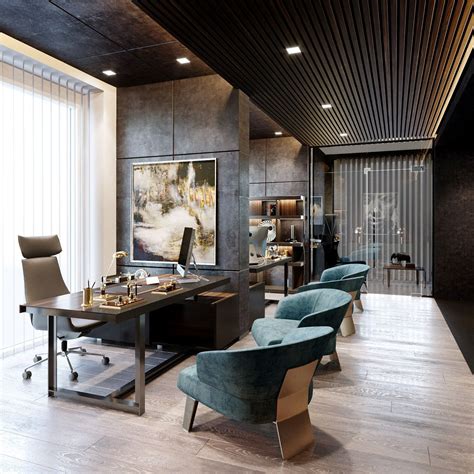 Office Concept On Behance Office Interior Design Modern Office