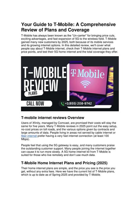 Ppt Your Guide To T Mobile A Comprehensive Review Of Plans And Coverage Powerpoint