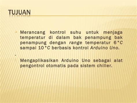 Perancangan Sistem Kontrol Arduino Uno Ppt