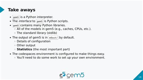 Gem5 Bootcamp 2024 Getting Started Youtube