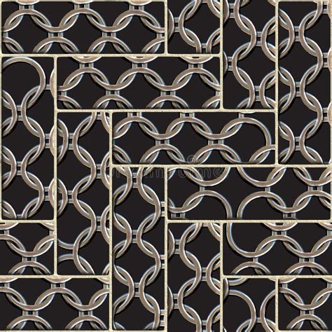 Creative Mesh Seamless Texture Stock Vector Illustration Of Rectangles Design