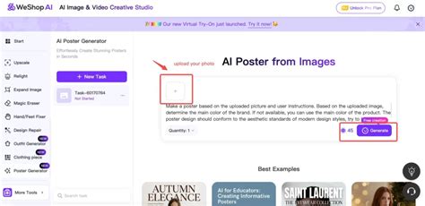 Ai Poster Generator Design A Poster Effortlessly With Weshop Ai Ai