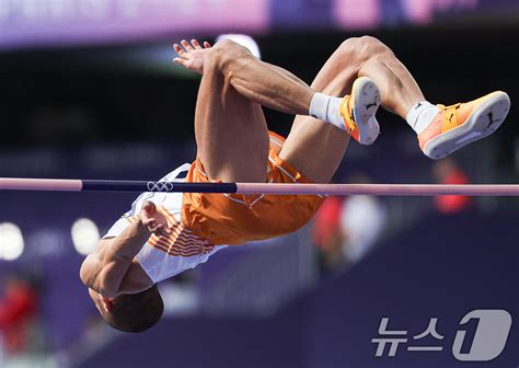 스마일 보이 우상혁1차시기 도전 뉴스1