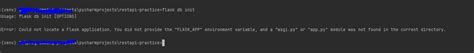 Github Antdinodevflaskmigration I Have An Error I Cannot Run Flask Db Init