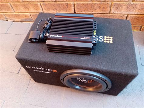 Bass Combo Powerbass 84000w And 4000w 2ch Powerbass Ulx2125 Subwoofers And Enclosures Pretoria