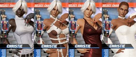 Doa6 Pc Mod Christie Black Skin And Cut Hair Dead Or Alive 6