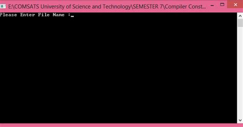 let us solve mini compiler for c language [compiler construction project]