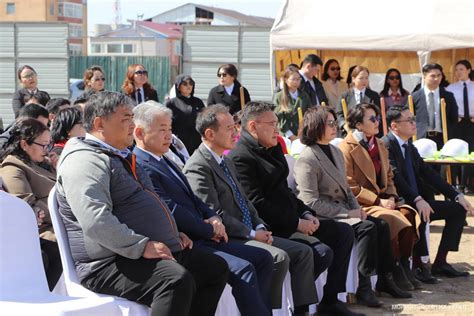 ХЗБХ ны дарга Д Цогтбаатар Дархан Уул аймгийн шүүхийн барилгын шав тавих ёслолд оролцов