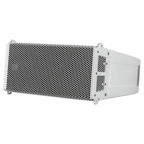 Rcf Hdl6 A W 1400 W Dual 6 5 Active Coaxial Line Array Module White Audio Life Inc