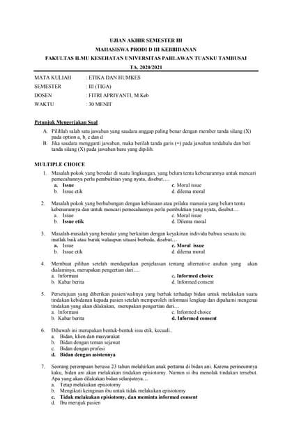 Informed Choice And Consentpdf