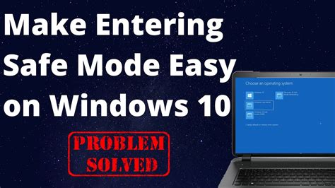 Make Entering Safe Mode Easy On Windows YouTube