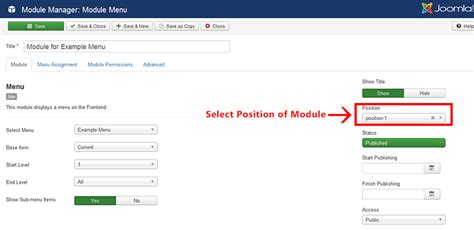 Get Started With Joomla Menu Manager Templatetoaster Blog