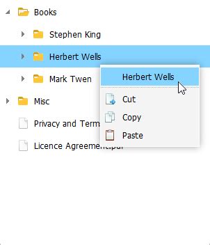 First You Need To Enable Context Menu In A TreeView