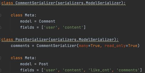 Ceos 4주차 Django Rest Framework1 Serializer
