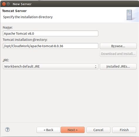 Java How To Add Tomcat Server In Eclipse Stack Overflow