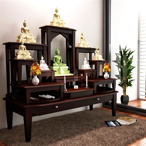 ตกแต่งโต๊ะหมู่บูชาในบ้านยุคใหม่