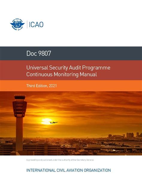 Security Audit Reference Doc 9807 Icao Store