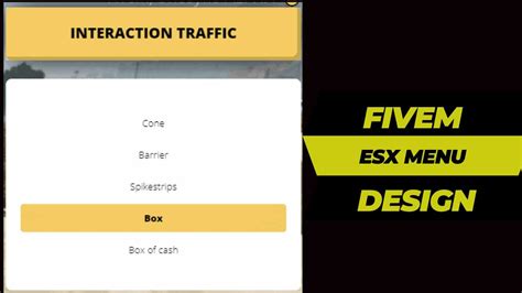 Fivem Esx Menu Design Fivem Store Fivem Esx Menu Design Fivem Store