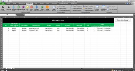 Pencarian Data Di Listview Vba Excel Berdasarkan Kategori Berbagi