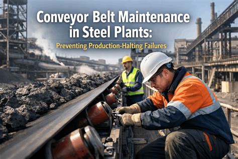 Conveyor Belt Maintenance In Steel Plants Preventing Production