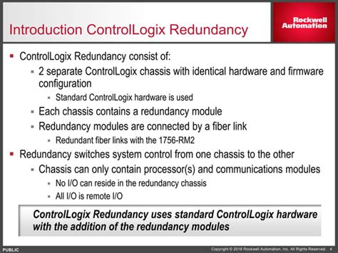 Introduction To Controllogix Redundancy Customer Presentationpptx Introduction To Controllogix Redundancy Customer Presentationpptx